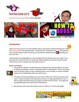 Red Hive Guide for BSS 2025 | PDF | Bees | Beehive
