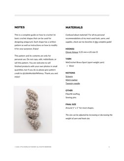 Basic Amigurumi Shapes Guide | PDF | Crochet | Amigurumi