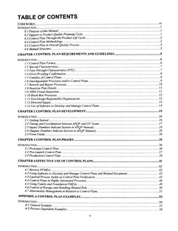 AIAG Control Plan Reference Manual 2024 | PDF | Supply Chain ...
