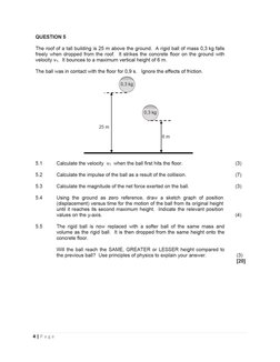 Grade 12 Vertical Projectile Motion Q&A | PDF