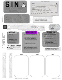 Caine TTRPG Character Sheet Guide | PDF