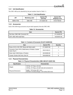 Installation Manual, GMU 44B | PDF | Electrical Connector | Magnetometer