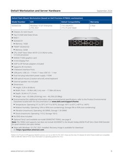 Product Data Sheet Deltav Workstation Server Hardware Deltav en 57732 ...
