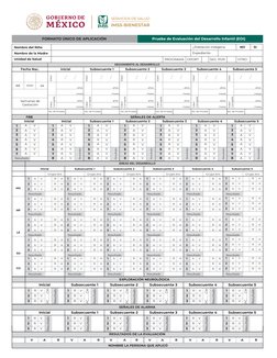 Formato de Prueba EDI para Niños | PDF