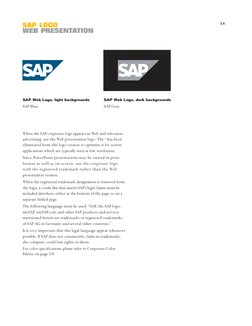 SAP-Brand Guidelines | PDF | Rgb Color Model | Logos