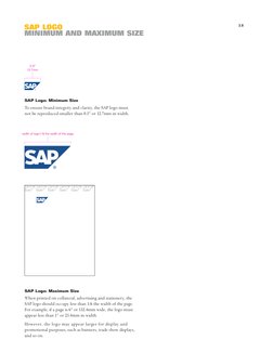 SAP-Brand Guidelines | PDF | Rgb Color Model | Logos