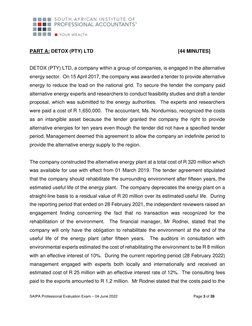 SAIPA PE Exam June 2022 Paper | PDF | Deferred Tax | Depreciation