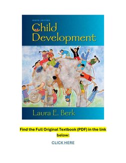 Child Development Overview by Berk | PDF | Adolescence | Child Development