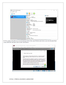 CCS344 Ethical Hacking Lab Manual | PDF | Port (Computer Networking) | Transmission Control Protocol