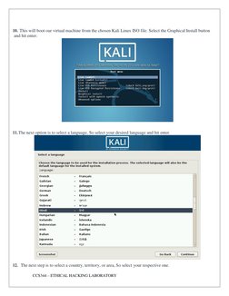 CCS344 Ethical Hacking Lab Manual | PDF | Port (Computer Networking) | Transmission Control Protocol