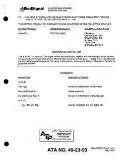 Maintenance Manual - GTCP36-150W | PDF | Copyright | Property Law