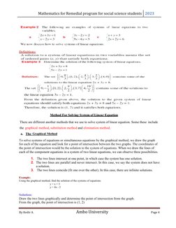 Remedial Mathematics: Solving Equations | PDF | Equations | System Of ...