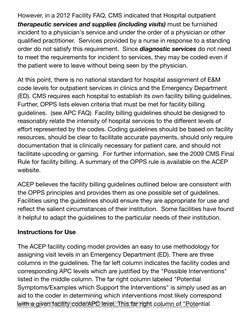 ED Facility Coding Guidelines 2023 | PDF | Emergency Department | Hospital