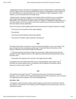 KVP and MAS in Radiographic Technique | PDF | Radiography | X Ray