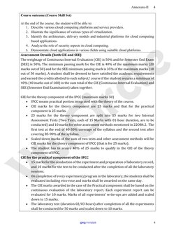 6th Sem CSE Syllabus 2022 Scheme | PDF | Cloud Computing | Parsing