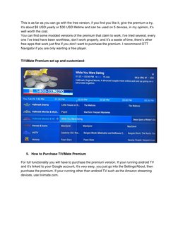 TiViMate User Guide and Setup Tips | PDF | Computer File | Backup