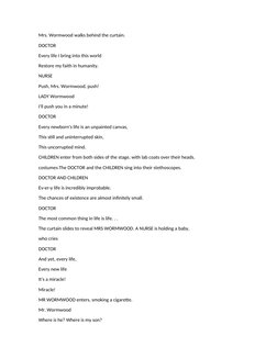 Matilda Musical Script - Act 1 | PDF