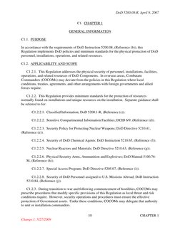 DoD 5200.08-R Physical Security Program | PDF | Information Security ...