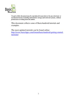 Basic4Android Installation and Tutorials | PDF | Android (Operating ...