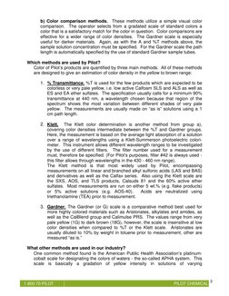 APHA and Gardner Color Measurement Guide | PDF | Absorbance | Color