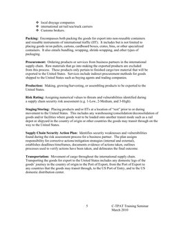 C-TPAT 5 Step Risk Assessment Guide | PDF