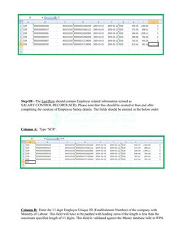 Creating SIF for WPS Submission | PDF | Comma Separated Values | Salary