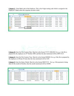 Creating SIF for WPS Submission | PDF | Comma Separated Values | Salary