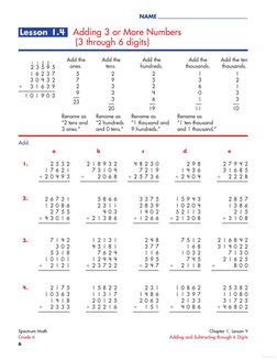 Spectrum Math Grade 6 | PDF