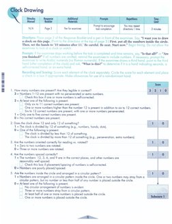 CLQT Record Form | PDF