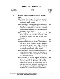SDSD Training for Seafarers Overview | PDF | Piracy | Water Transport