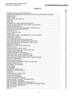Index of NAPOLCOM Resolutions 1991-2018 | PDF | Law Enforcement | Crime ...