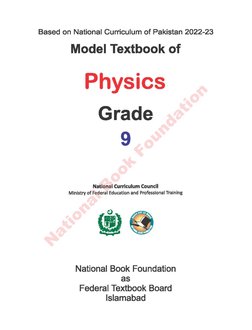 Federal Board Physics Grade 9 - 2024 Complete Book | PDF