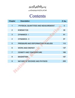 Federal Board Physics Grade 9 - 2024 Complete Book | PDF