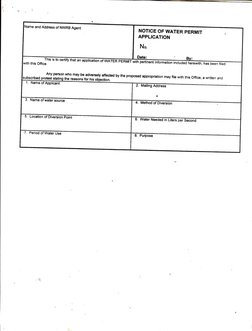 NWRB Water Permit Application Guide | PDF | Water | Stream