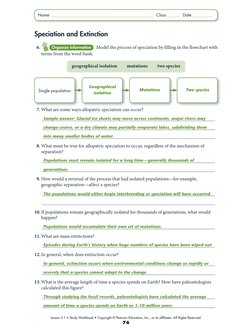 Evolution Study Guide Answer Key - Verona School District | PDF ...
