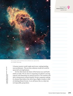 07 and 08 Humans Need To Explore Outer Space | PDF | Space Exploration ...