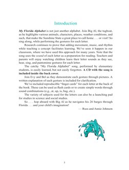 My Florida Alphabet by Russell and Annie Johnston | PDF | Gesture | Books