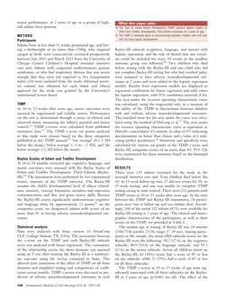 Test of Infant Motor Performance (TIMP) | PDF | Preterm Birth | Medical ...