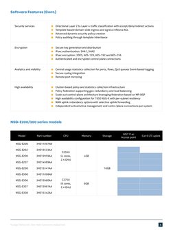 Nuage Networks 7850 NSG-E200-300 Series Data Sheet EN | PDF | Wide Area ...