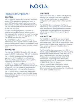 Nokia 1830 PSS Platforms Overview | PDF | Wavelength Division Multiplexing | Computer Network