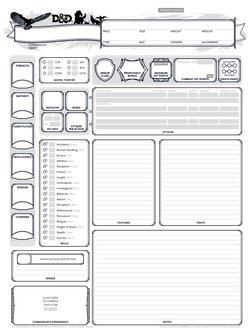 MPMB 2024 D&D Character Sheet | PDF | Dungeons & Dragons