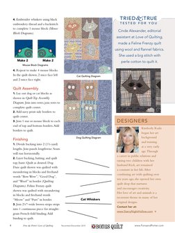 Dog Daze Quilt Pattern Guide | PDF | Embroidery | Quilt