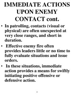Immediate Action Drills for Patrols | PDF | Ambush | Infantry