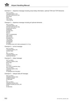 Aircraft Movement Message Format | PDF | Air Traffic Control | Aviation