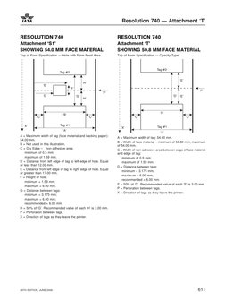 IATA Resolution 740: Baggage Tag Standards | PDF | Baggage