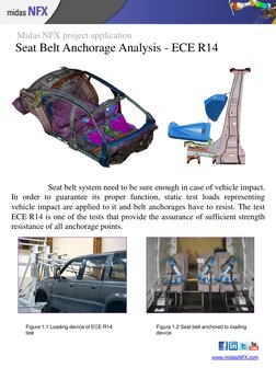 ECE R14 Seat Belt Anchorage Analysis | PDF | Seat Belt | Elasticity ...