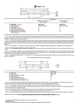 ASTM B557-15 Tension Testing Standard | PDF