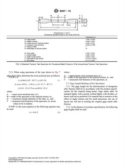 ASTM B557-15 Tension Testing Standard | PDF