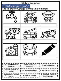 Librito de Sílabas Trabadas para Imprimir | PDF