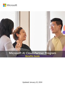 Microsoft AI Cloud Partner Benefits Guide | PDF | Microsoft Azure ...